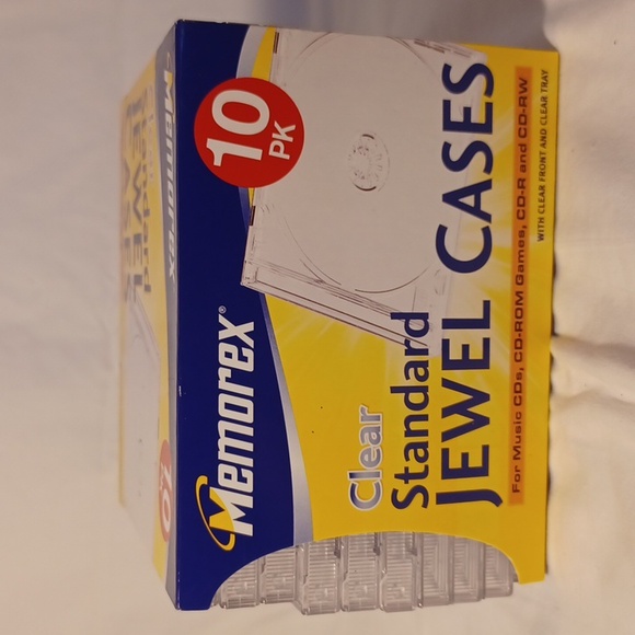 Memorex | Media | New In Box Memorex Standard Jewel Cases Pack Music ...